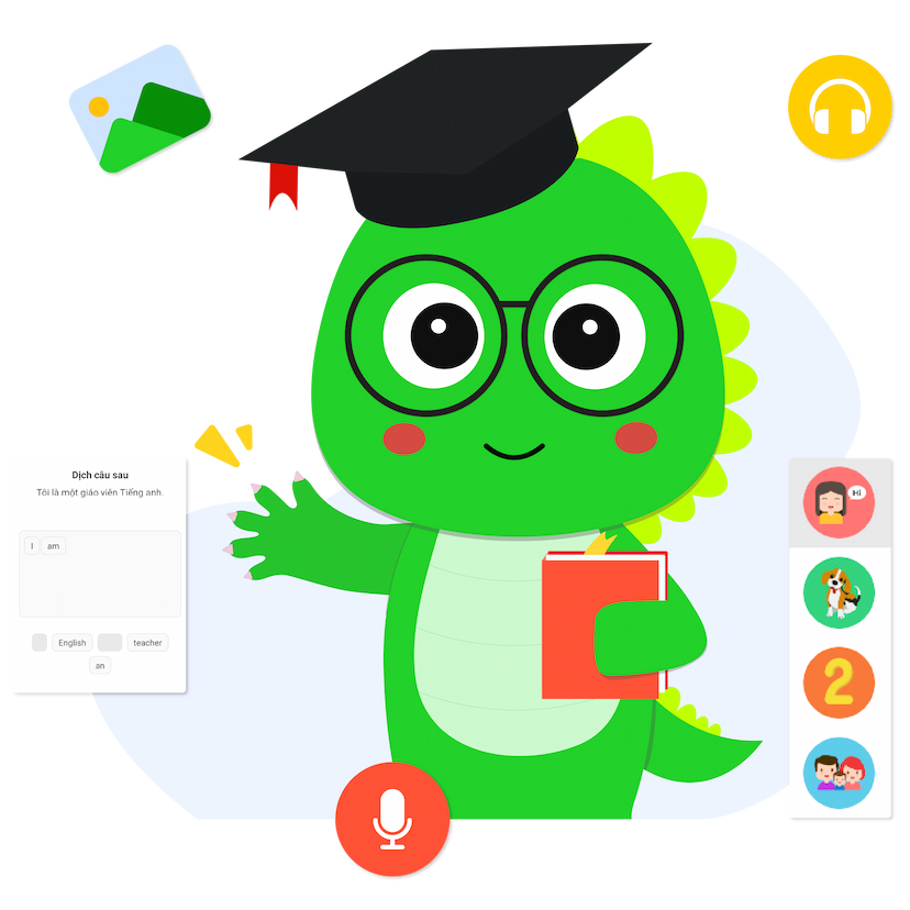 Dino English - Website học tiếng Anh trực tuyến MIỄN PHÍ hàng đầu Việt Nam